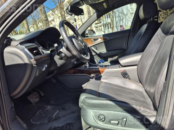Grey Audi A6 2015 in Riga, with an engine capacity of 3.00 L and mileage of 180 thousand km for 15500 €, photo 9 on AUTOMOTO.COM.LV