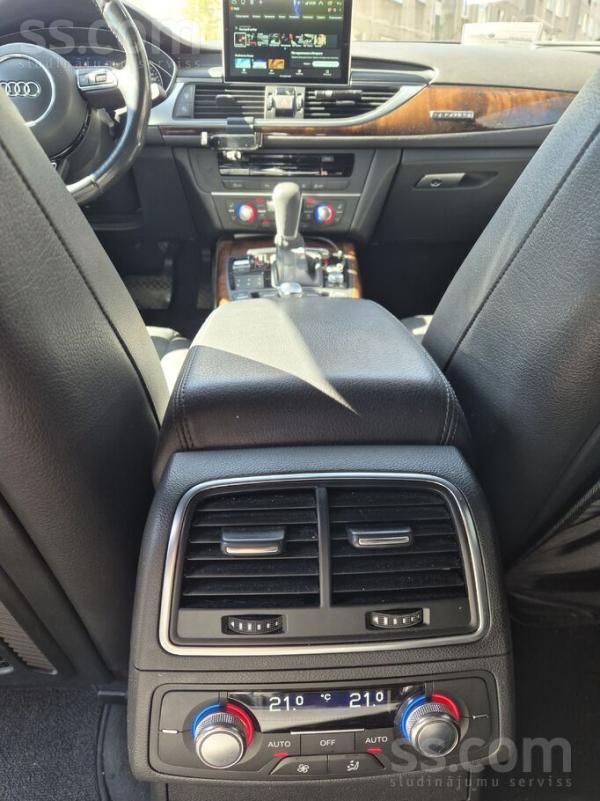 Grey Audi A6 2015 in Riga, with an engine capacity of 3.00 L and mileage of 180 thousand km for 15500 €, photo 10 on AUTOMOTO.COM.LV