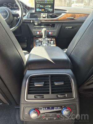 Grey Audi A6 2015 in Riga, with an engine capacity of 3.00 L and mileage of 180 thousand km for 15500 €, photo 11 on AUTOMOTO.COM.LV