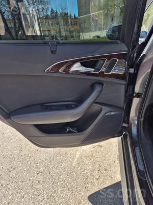 Grey Audi A6 2015 in Riga, with an engine capacity of 3.00 L and mileage of 180 thousand km for 15500 €, photo 12 on AUTOMOTO.COM.LV
