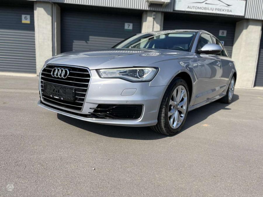 Pelēks Audi A6 2015 Šauļi, ar dzinēja tilpumu 1.97 L un nobraukumu 230 tūkst. km par 10900 €, foto 1 vietnē AUTOMOTO.COM.LV