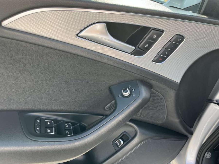 Pelēks Audi A6 2015 Šauļi, ar dzinēja tilpumu 1.97 L un nobraukumu 230 tūkst. km par 10900 €, foto 14 vietnē AUTOMOTO.COM.LV
