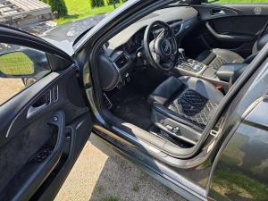 Grey Audi A6 2015 in Vilnius, with an engine capacity of 2.97 L and mileage of 330 thousand km for 9900 €, photo 9 on AUTOMOTO.COM.LV