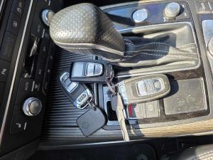 Grey Audi A6 2015 in Vilnius, with an engine capacity of 2.97 L and mileage of 330 thousand km for 9900 €, photo 16 on AUTOMOTO.COM.LV