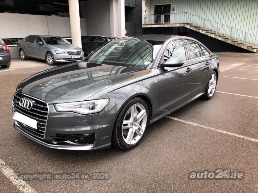Grey Audi A6 2015 in Tallinn, with an engine capacity of 3.00 L and mileage of 152 thousand km for 18500 €, photo 1 on AUTOMOTO.COM.LV