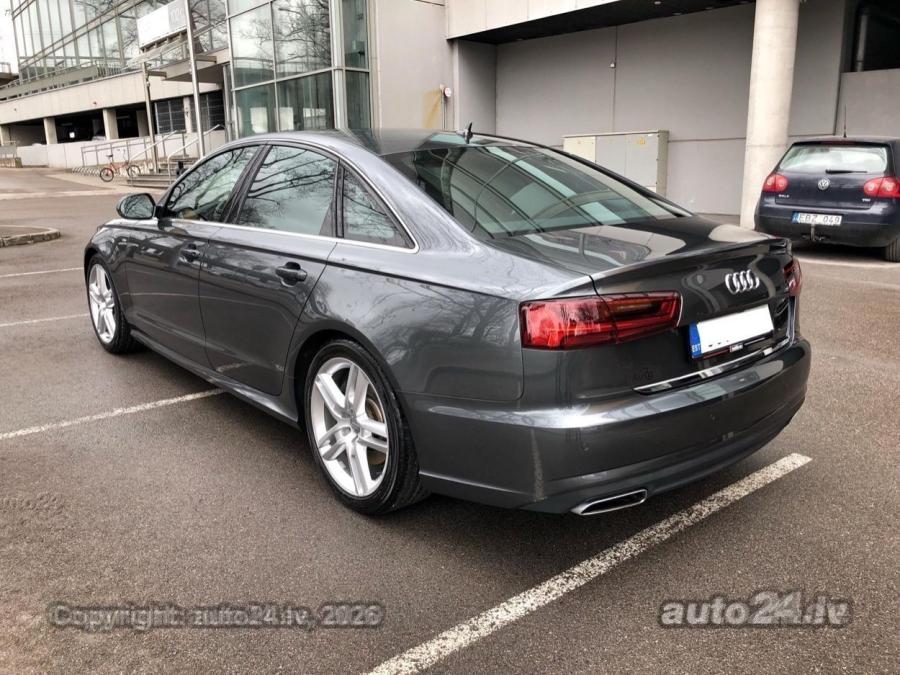 Grey Audi A6 2015 in Tallinn, with an engine capacity of 3.00 L and mileage of 152 thousand km for 18500 €, photo 4 on AUTOMOTO.COM.LV
