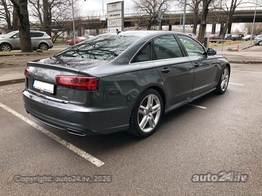 Grey Audi A6 2015 in Tallinn, with an engine capacity of 3.00 L and mileage of 152 thousand km for 18500 €, photo 5 on AUTOMOTO.COM.LV