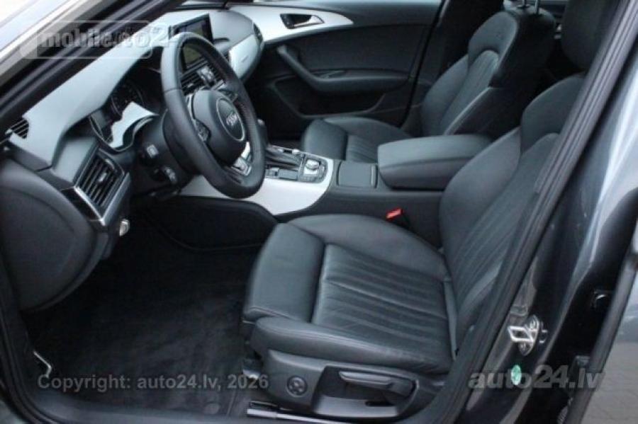 Grey Audi A6 2015 in Tallinn, with an engine capacity of 3.00 L and mileage of 152 thousand km for 18500 €, photo 6 on AUTOMOTO.COM.LV