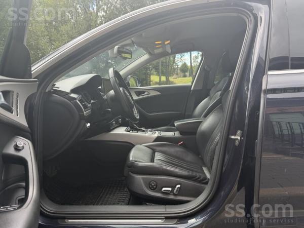 Grey Audi A6 2015 in Rezekne, with an engine capacity of 3.00 L and mileage of 159 thousand km for 14490 €, photo 7 on AUTOMOTO.COM.LV