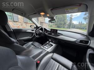 Grey Audi A6 2015 in Rezekne, with an engine capacity of 3.00 L and mileage of 159 thousand km for 14490 €, photo 9 on AUTOMOTO.COM.LV