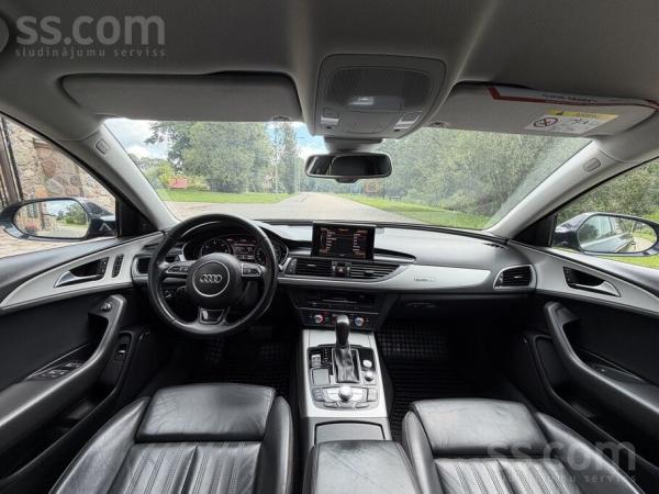 Grey Audi A6 2015 in Rezekne, with an engine capacity of 3.00 L and mileage of 159 thousand km for 14490 €, photo 9 on AUTOMOTO.COM.LV