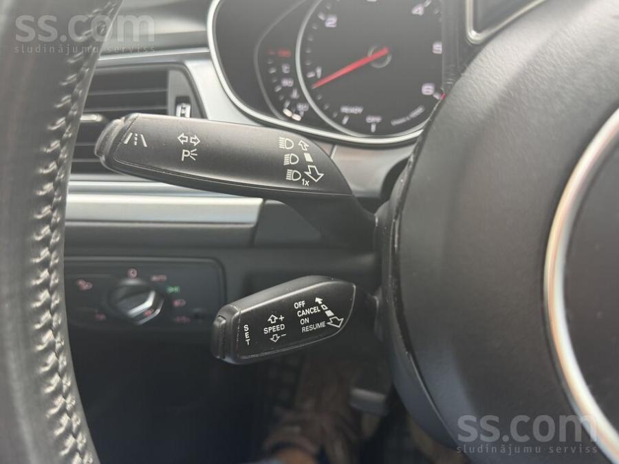 Grey Audi A6 2015 in Rezekne, with an engine capacity of 3.00 L and mileage of 159 thousand km for 14490 €, photo 16 on AUTOMOTO.COM.LV