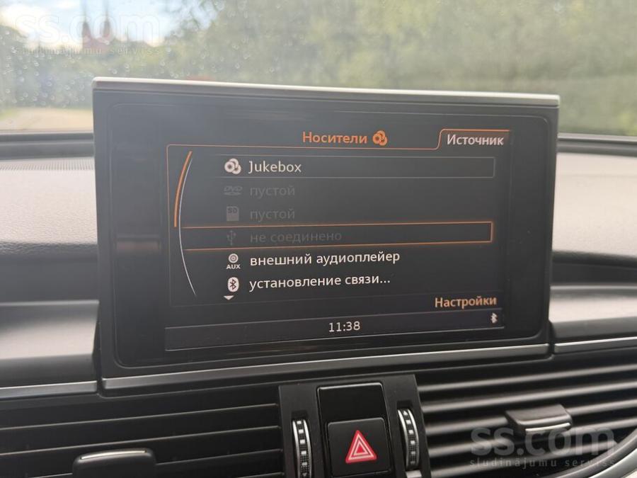Grey Audi A6 2015 in Rezekne, with an engine capacity of 3.00 L and mileage of 159 thousand km for 14490 €, photo 18 on AUTOMOTO.COM.LV