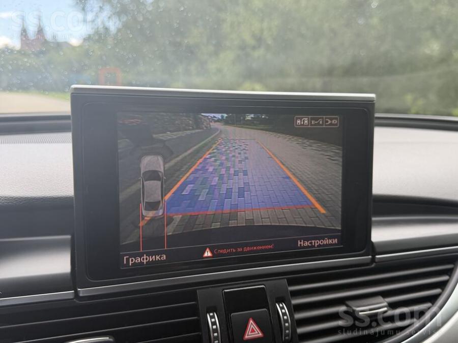 Grey Audi A6 2015 in Rezekne, with an engine capacity of 3.00 L and mileage of 159 thousand km for 14490 €, photo 20 on AUTOMOTO.COM.LV