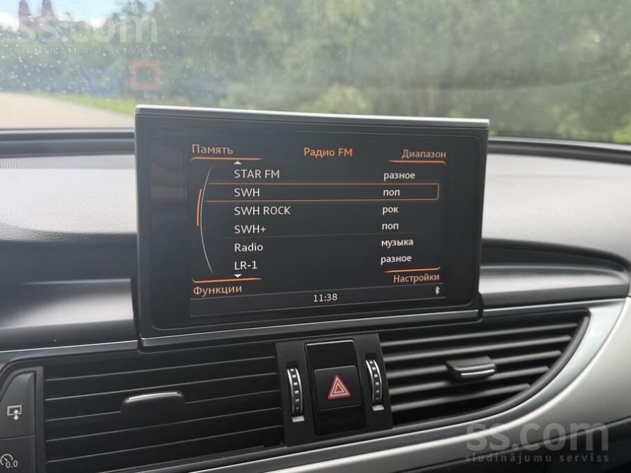 Grey Audi A6 2015 in Rezekne, with an engine capacity of 3.00 L and mileage of 159 thousand km for 14490 €, photo 23 on AUTOMOTO.COM.LV