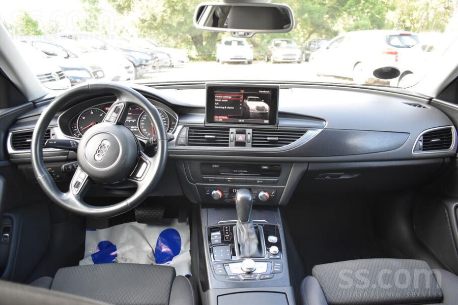 Grey Audi A6 2015 in Kuldiga, with an engine capacity of 3.00 L and mileage of 0 thousand km for 13900 €, photo 25 on AUTOMOTO.COM.LV