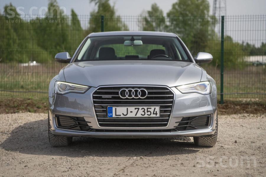 Pelēks Audi A6 2015 Rīga, ar dzinēja tilpumu 3.00 L un nobraukumu 302 tūkst. km par 12490 €, foto 3 vietnē AUTOMOTO.COM.LV