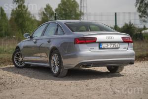 Pelēks Audi A6 2015 Rīga, ar dzinēja tilpumu 3.00 L un nobraukumu 302 tūkst. km par 12490 €, foto 5 vietnē AUTOMOTO.COM.LV