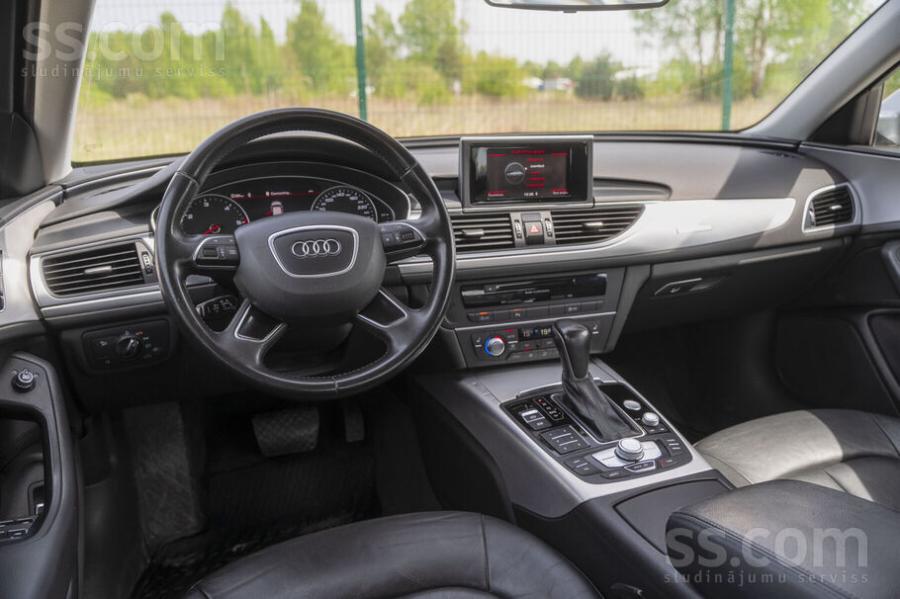 Pelēks Audi A6 2015 Rīga, ar dzinēja tilpumu 3.00 L un nobraukumu 302 tūkst. km par 12490 €, foto 8 vietnē AUTOMOTO.COM.LV