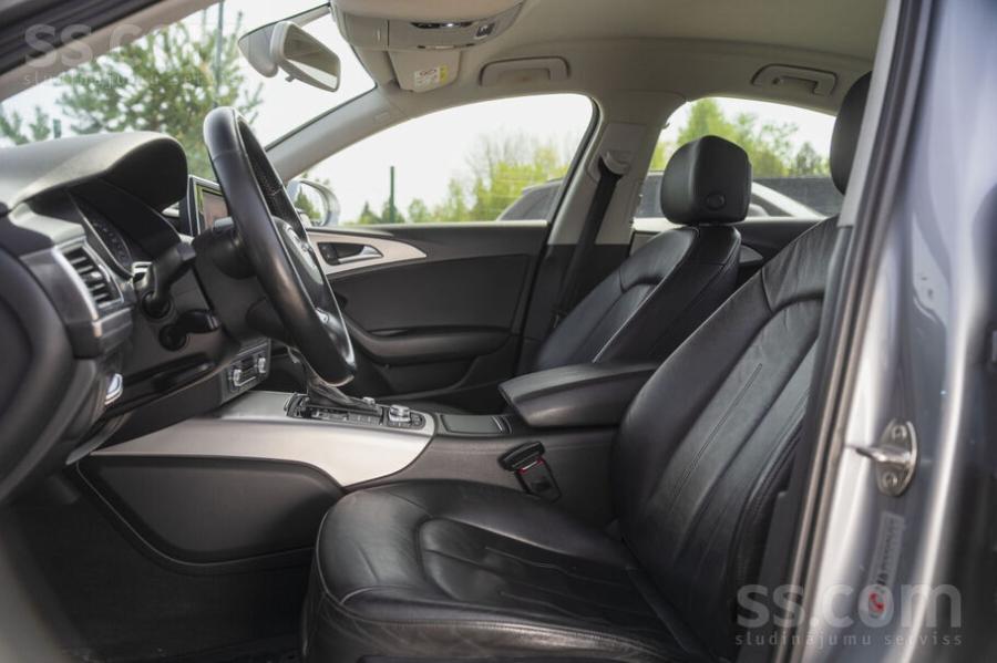 Pelēks Audi A6 2015 Rīga, ar dzinēja tilpumu 3.00 L un nobraukumu 302 tūkst. km par 12490 €, foto 9 vietnē AUTOMOTO.COM.LV