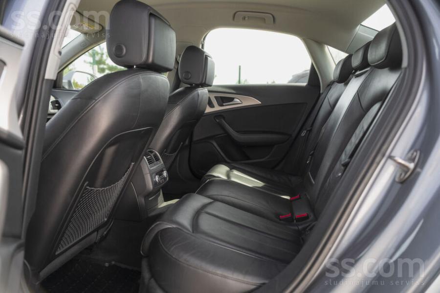 Pelēks Audi A6 2015 Rīga, ar dzinēja tilpumu 3.00 L un nobraukumu 302 tūkst. km par 12490 €, foto 10 vietnē AUTOMOTO.COM.LV