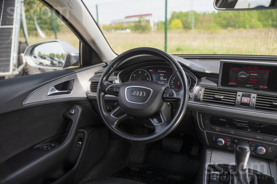Pelēks Audi A6 2015 Rīga, ar dzinēja tilpumu 3.00 L un nobraukumu 302 tūkst. km par 12490 €, foto 14 vietnē AUTOMOTO.COM.LV
