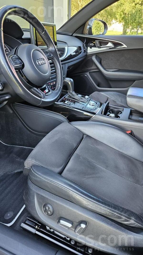 Audi A6 2015 in Tukums on AUTOMOTO.COM.LV Grey Audi A6 2015 in Tukums, with an engine capacity of 3.00 L and mileage of 352 thousand km for 14500 €, photo 10 on AUTOMOTO.COM.LV
