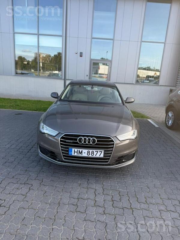 Grey Audi A6 2015 in Aizkraukle, with an engine capacity of 3.00 L and mileage of 178 thousand km for 17500 €, photo 5 on AUTOMOTO.COM.LV