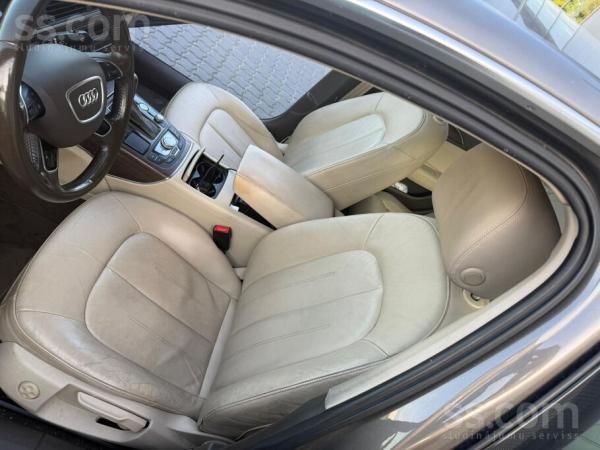 Grey Audi A6 2015 in Aizkraukle, with an engine capacity of 3.00 L and mileage of 178 thousand km for 17500 €, photo 10 on AUTOMOTO.COM.LV