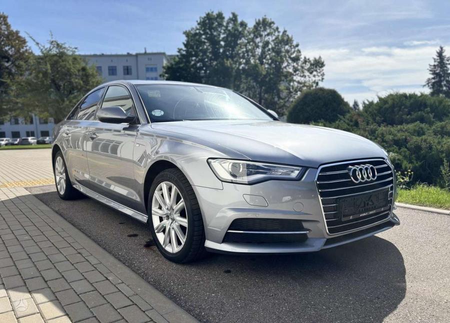 Pelēks Audi A6 2015 Kauņa, ar dzinēja tilpumu 2.97 L un nobraukumu 254 tūkst. km par 12500 €, foto 1 vietnē AUTOMOTO.COM.LV
