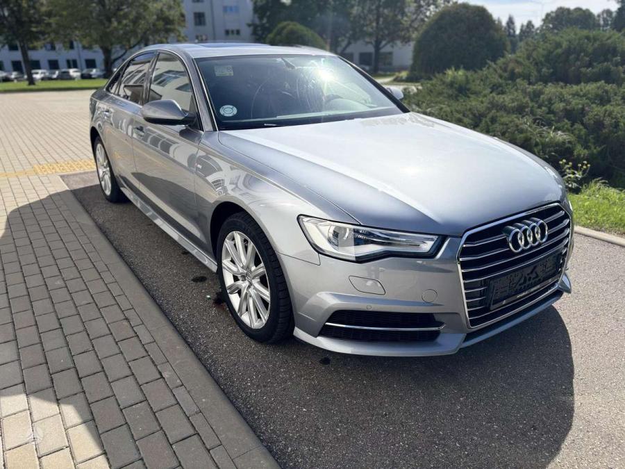 Pelēks Audi A6 2015 Kauņa, ar dzinēja tilpumu 2.97 L un nobraukumu 254 tūkst. km par 12500 €, foto 3 vietnē AUTOMOTO.COM.LV