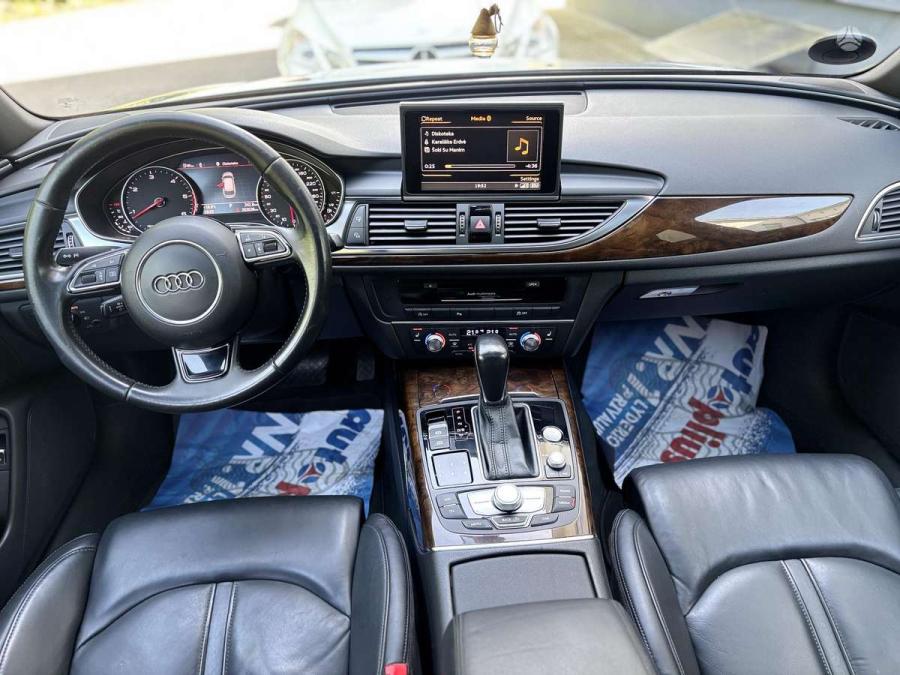 Pelēks Audi A6 2015 Kauņa, ar dzinēja tilpumu 2.97 L un nobraukumu 254 tūkst. km par 12500 €, foto 32 vietnē AUTOMOTO.COM.LV