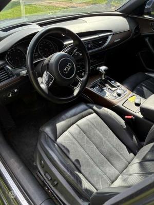 Grey Audi A6 2015 in Vilnius, with an engine capacity of 3.00 L and mileage of 230 thousand km for 6200 €, photo 7 on AUTOMOTO.COM.LV