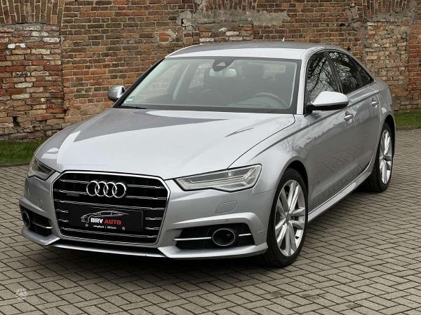 Grey Audi A6 2016 in Kedainiai, with an engine capacity of 2.97 L and mileage of 246 thousand km for 17650 €, photo 2 on AUTOMOTO.COM.LV