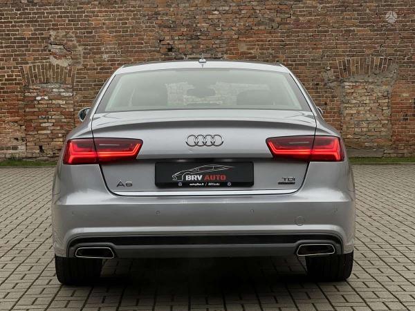 Grey Audi A6 2016 in Kedainiai, with an engine capacity of 2.97 L and mileage of 246 thousand km for 17650 €, photo 8 on AUTOMOTO.COM.LV