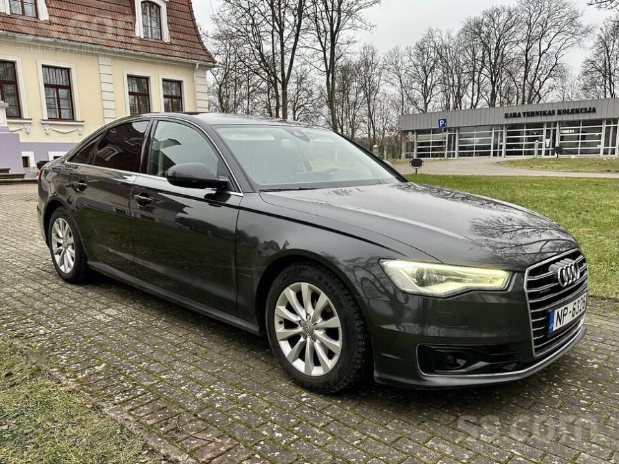 Pelēks Audi A6 2016 Daugavpils, ar dzinēja tilpumu 2.00 L un nobraukumu 318 tūkst. km par 14550 €, foto 3 vietnē AUTOMOTO.COM.LV