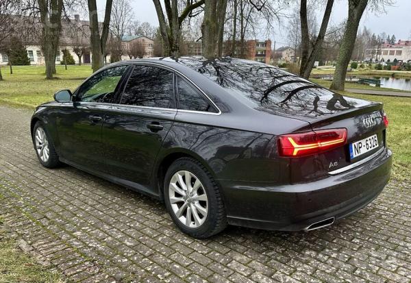 Pelēks Audi A6 2016 Daugavpils, ar dzinēja tilpumu 2.00 L un nobraukumu 318 tūkst. km par 14550 €, foto 5 vietnē AUTOMOTO.COM.LV