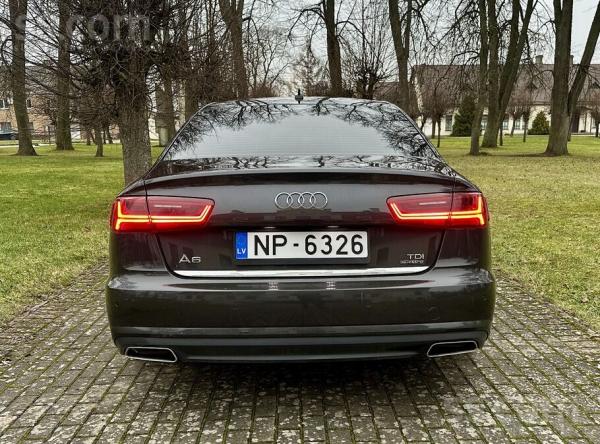 Pelēks Audi A6 2016 Daugavpils, ar dzinēja tilpumu 2.00 L un nobraukumu 318 tūkst. km par 14550 €, foto 6 vietnē AUTOMOTO.COM.LV