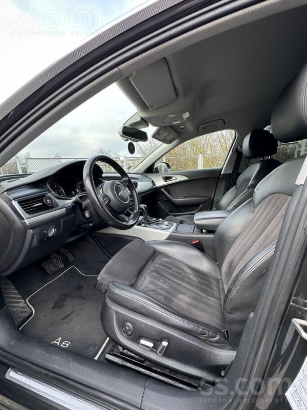Pelēks Audi A6 2016 Daugavpils, ar dzinēja tilpumu 2.00 L un nobraukumu 318 tūkst. km par 14550 €, foto 9 vietnē AUTOMOTO.COM.LV