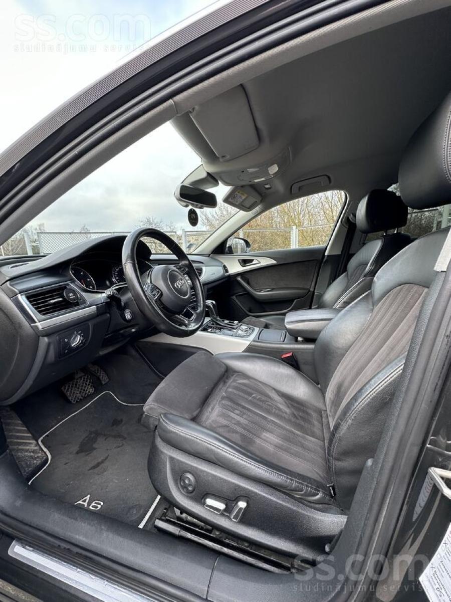 Pelēks Audi A6 2016 Daugavpils, ar dzinēja tilpumu 2.00 L un nobraukumu 318 tūkst. km par 14550 €, foto 9 vietnē AUTOMOTO.COM.LV