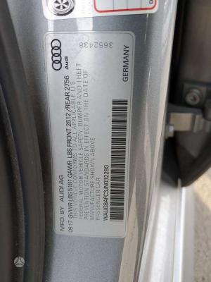 Pelēks Audi A6 2016 Viļņa, ar dzinēja tilpumu 1.98 L un nobraukumu 150 tūkst. km par 11800 €, foto 26 vietnē AUTOMOTO.COM.LV