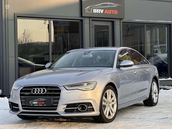 Grey Audi A6 2016 in Kedainiai, with an engine capacity of 2.97 L and mileage of 246 thousand km for 16950 €, photo 1 on AUTOMOTO.COM.LV