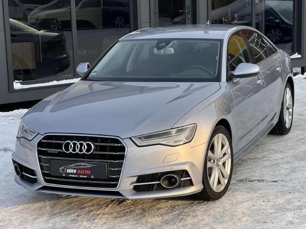 Grey Audi A6 2016 in Kedainiai, with an engine capacity of 2.97 L and mileage of 246 thousand km for 16950 €, photo 2 on AUTOMOTO.COM.LV