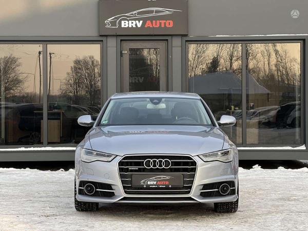 Grey Audi A6 2016 in Kedainiai, with an engine capacity of 2.97 L and mileage of 246 thousand km for 16950 €, photo 3 on AUTOMOTO.COM.LV