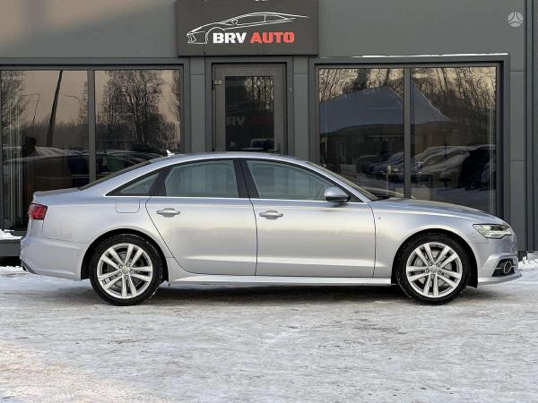 Grey Audi A6 2016 in Kedainiai, with an engine capacity of 2.97 L and mileage of 246 thousand km for 16950 €, photo 6 on AUTOMOTO.COM.LV