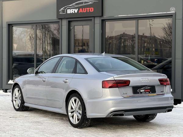 Grey Audi A6 2016 in Kedainiai, with an engine capacity of 2.97 L and mileage of 246 thousand km for 16950 €, photo 9 on AUTOMOTO.COM.LV