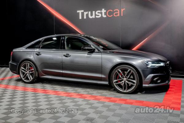 Grey Audi A6 2016 in Parnu, with an engine capacity of 3.00 L and mileage of 272 thousand km for 23500 €, photo 8 on AUTOMOTO.COM.LV