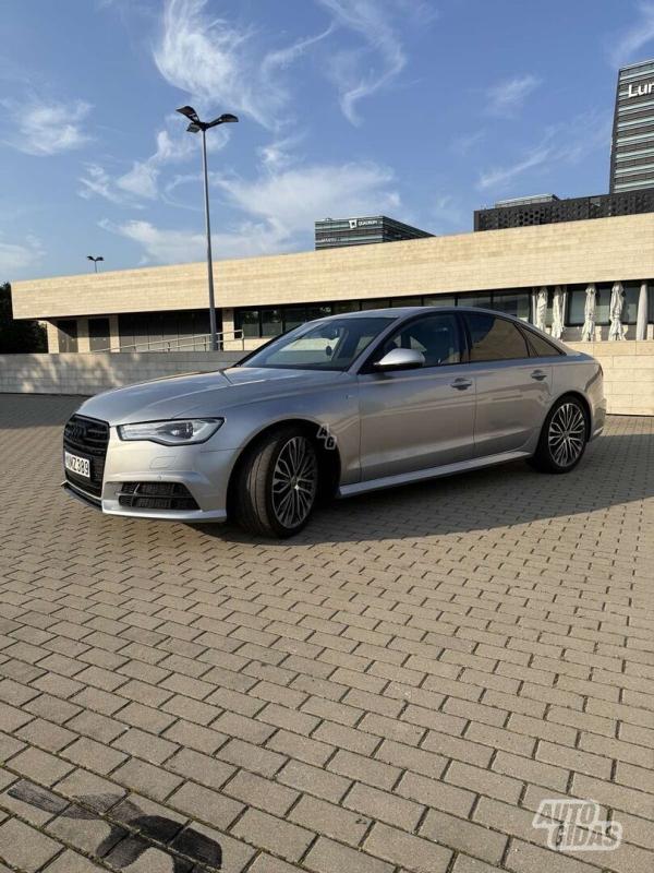 Pelēks Audi A6 2016 Viļņa, ar dzinēja tilpumu 2.00 L un nobraukumu 98 tūkst. km par 14500 €, foto 1 vietnē AUTOMOTO.COM.LV