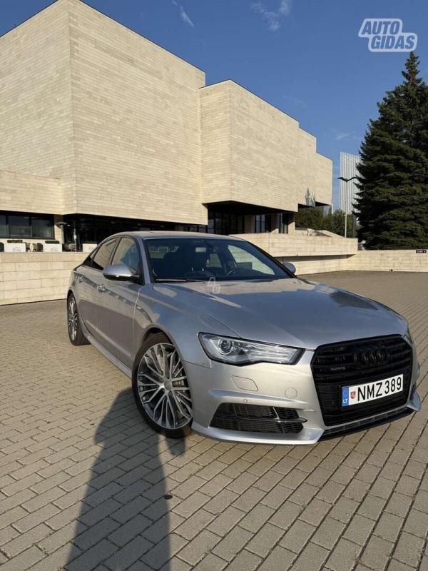 Pelēks Audi A6 2016 Viļņa, ar dzinēja tilpumu 2.00 L un nobraukumu 98 tūkst. km par 14500 €, foto 3 vietnē AUTOMOTO.COM.LV