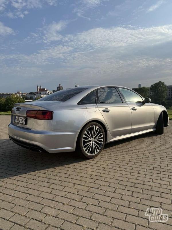 Pelēks Audi A6 2016 Viļņa, ar dzinēja tilpumu 2.00 L un nobraukumu 98 tūkst. km par 14500 €, foto 5 vietnē AUTOMOTO.COM.LV